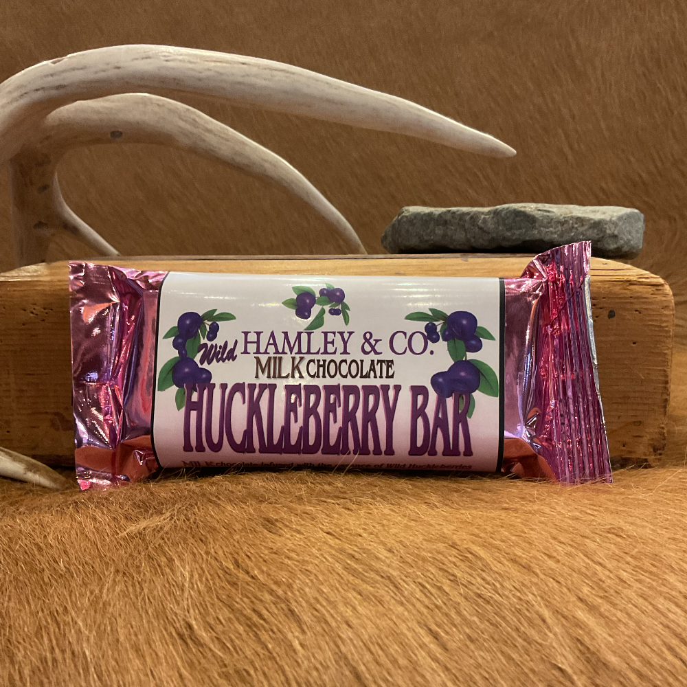 Hamley's Milk Chocolate Huckleberry Bar – Hamley Western Store