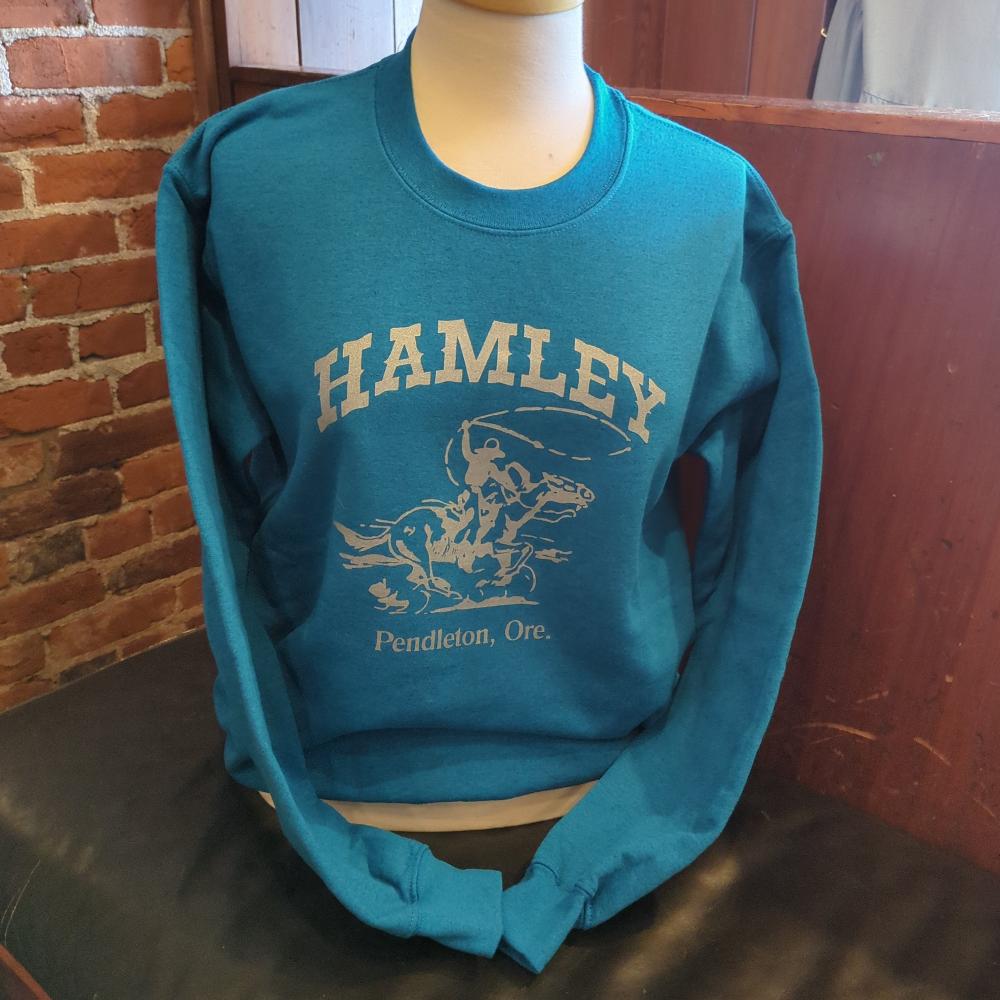 Hamley Logo Crewneck Sweatshirt – Hamley Western Store