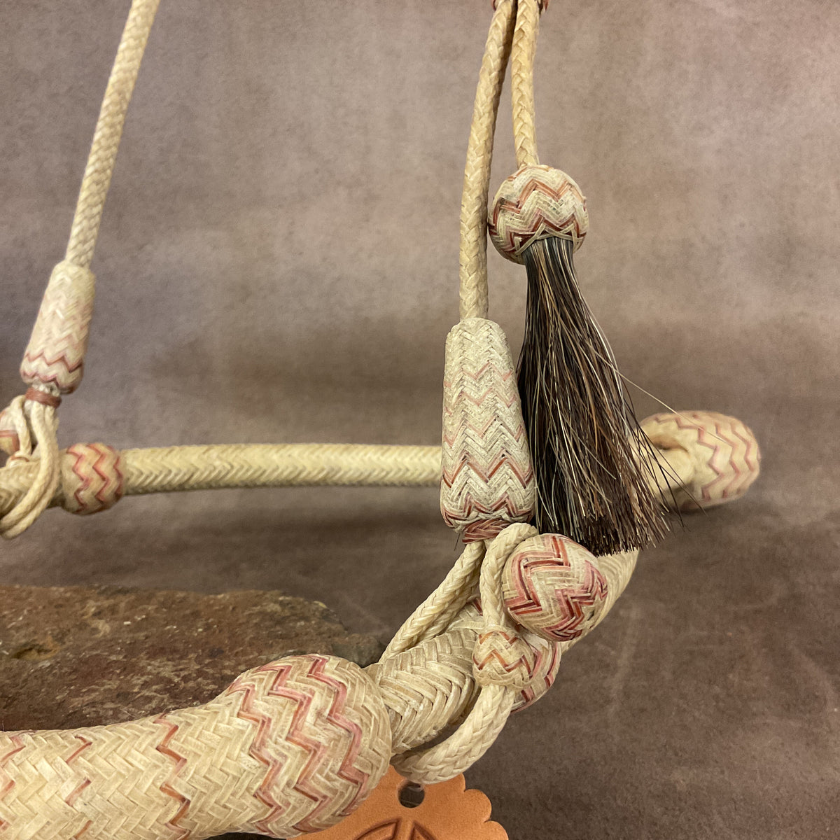 Braided Rawhide Bosal & Hanger - Timothy George – Hamley Western Store