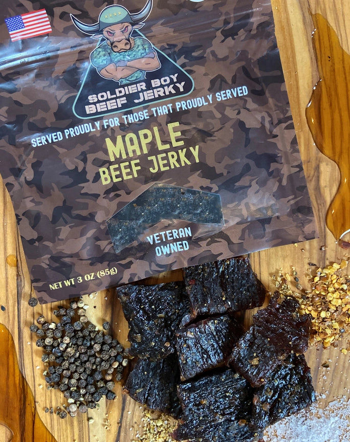 Maple Beef Jerky - Soldier Boy – Hamley Western Store