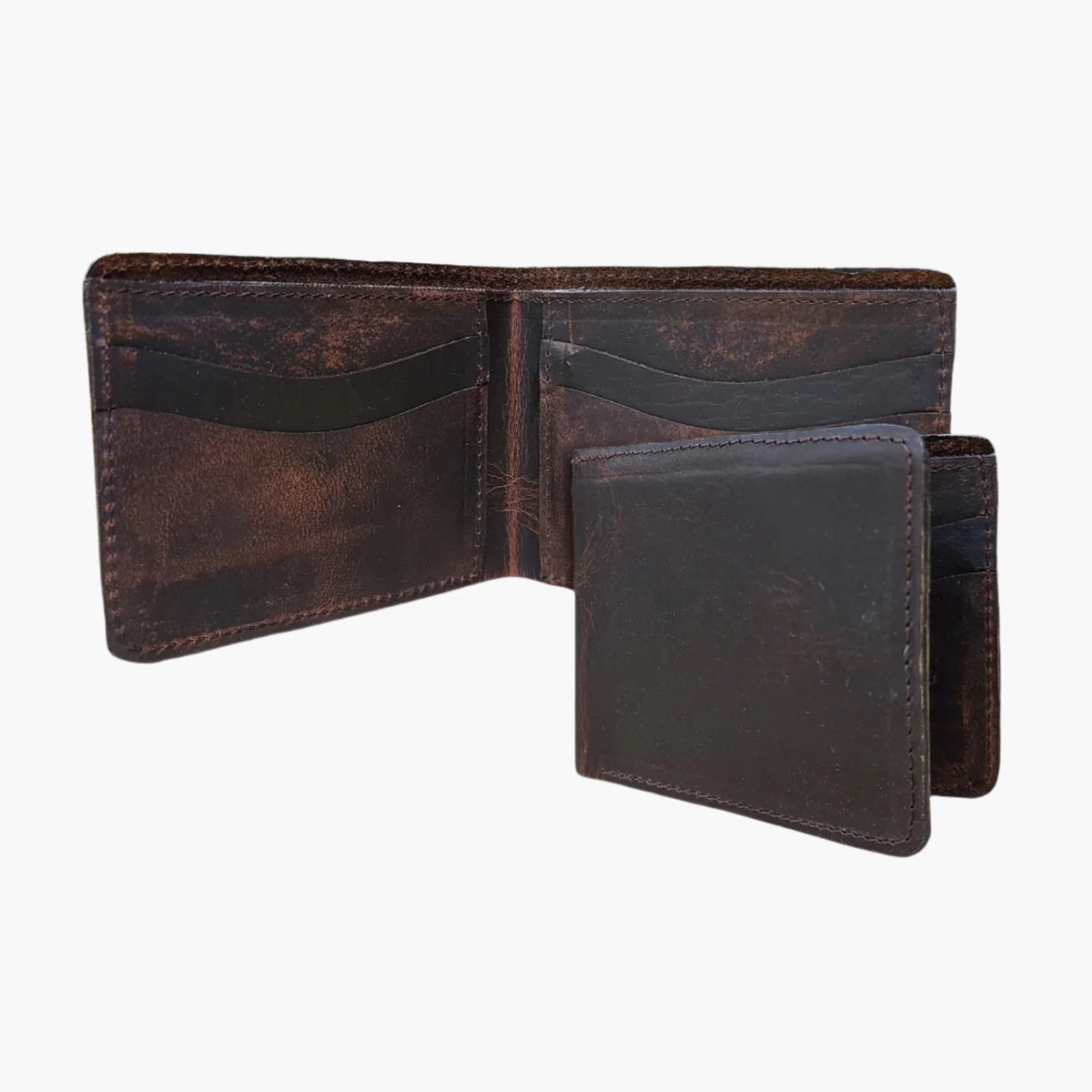 Langston Bi-Fold Mocha Wallet – Hamley Western Store