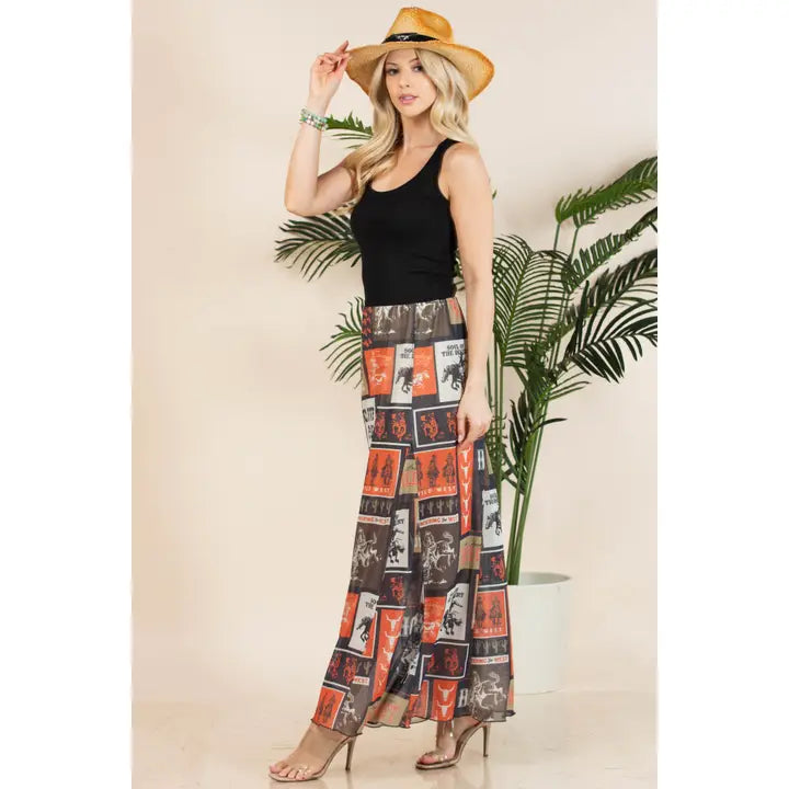 Agatha Western Rodeo Skirt - Avery – Hamley Western Store