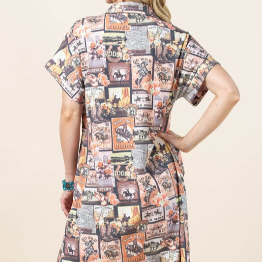 Women's Eliana Vintage Dress - Avery – Hamley Western Store