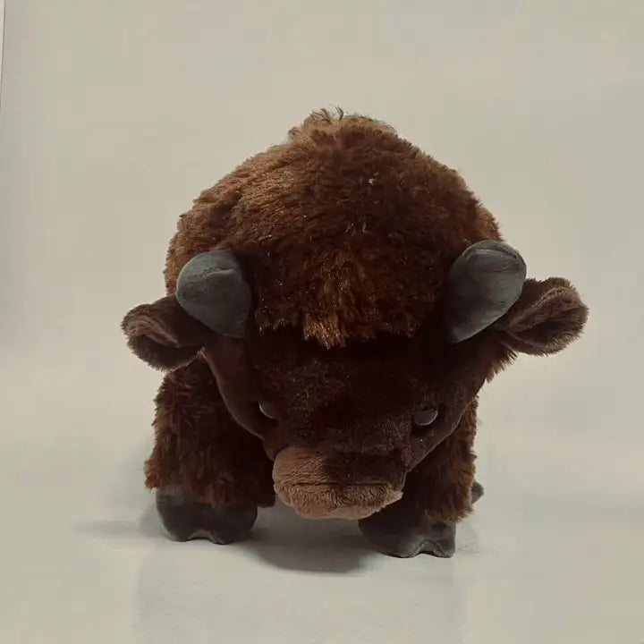Brown Buffalo Plush Toy - Farm Pals – Hamley Western Store