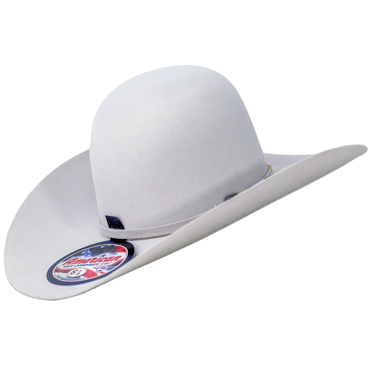 7X Silver Sand Open Crown Felt Hat - American Hat Co. – Hamley Western ...