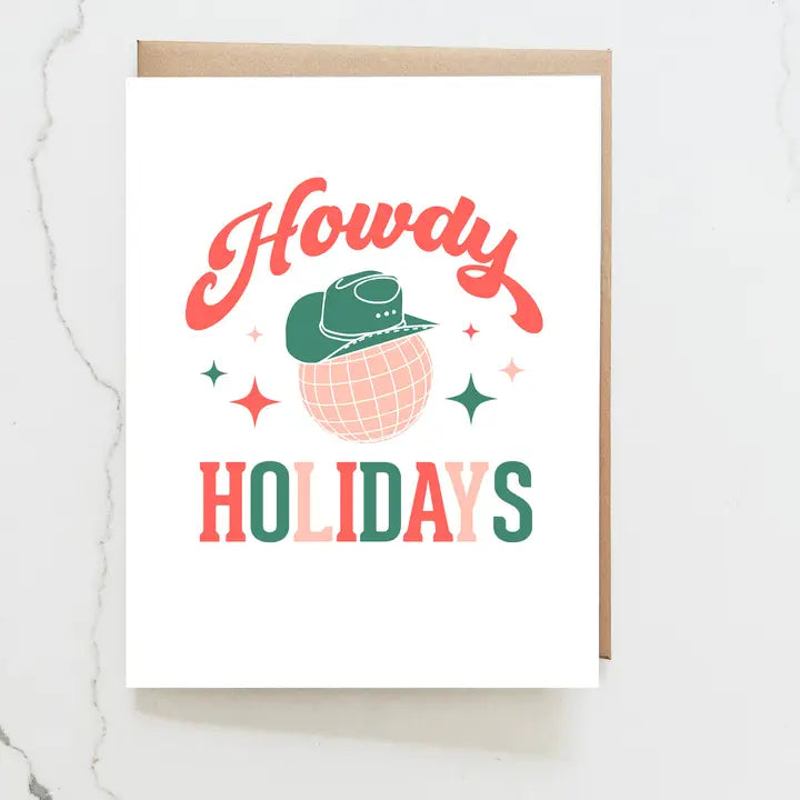 Howdy Holidays Card - Maddon and Co – Hamley Western Store