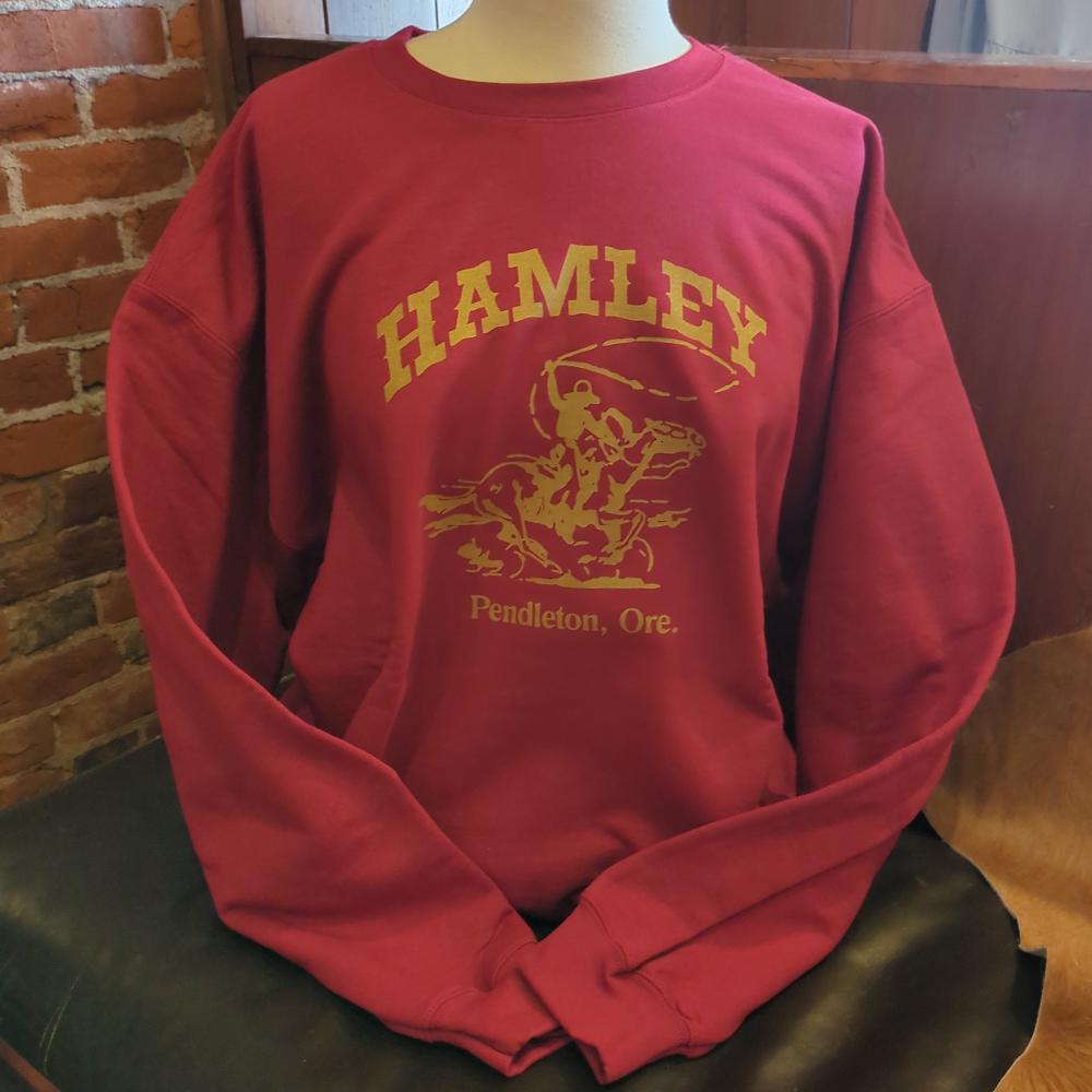 Hamley Logo Crewneck Sweatshirt – Hamley Western Store